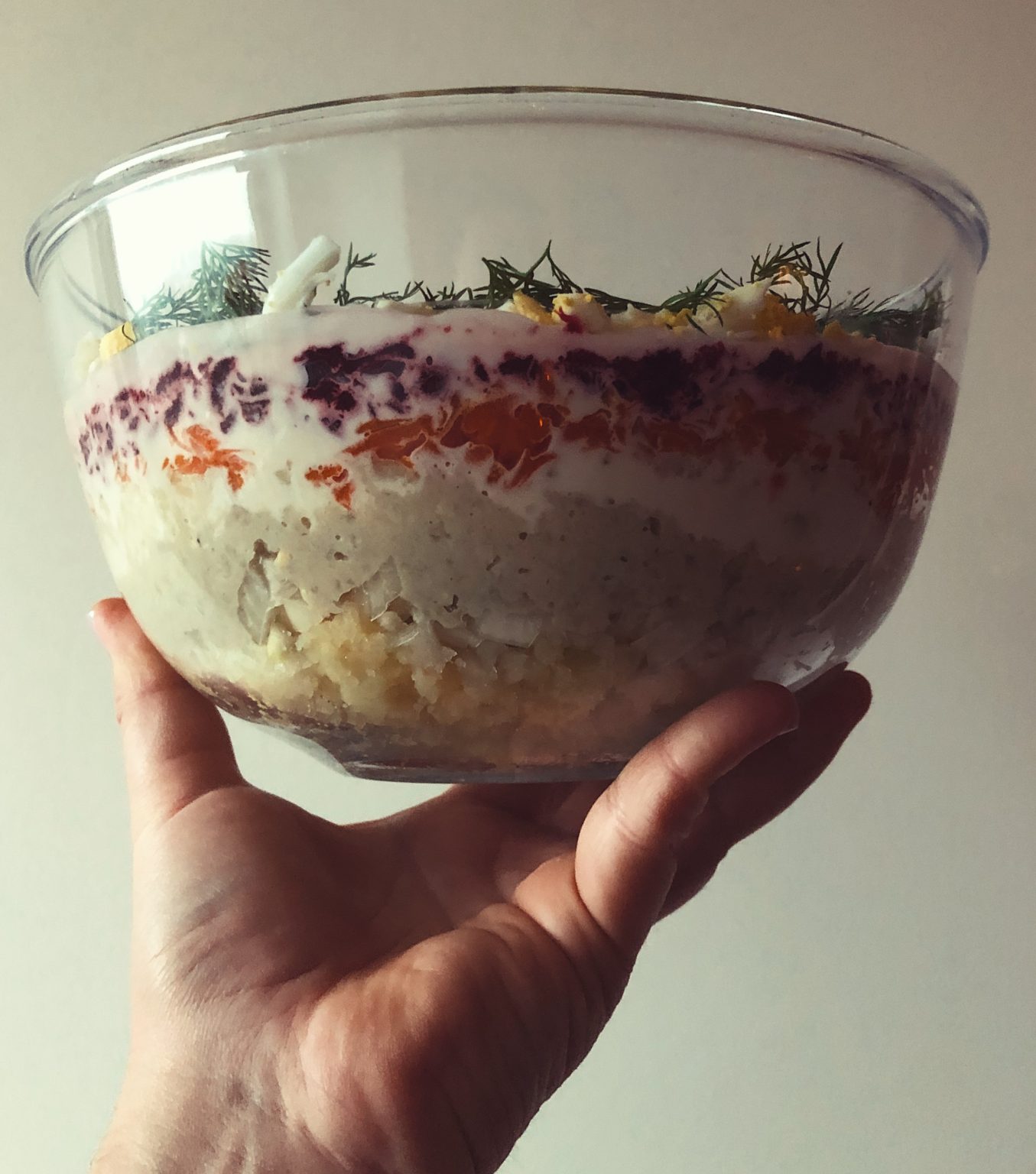 Traditional Russian Recipe - 'Shuba' Salad (Selyodka Pod Shuboy ...